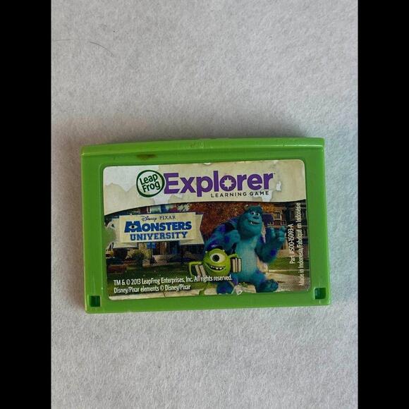 Toys | Leapfrog Explorer Learning Game Disney Pixars Monsters ...